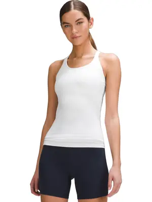 Lululemon Ebb To Street Tank Top - White