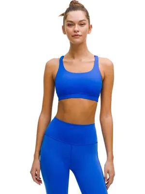 Lululemon Energy Bra Cerulean Blue