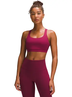 Lululemon Energy Bra Deep Luxe
