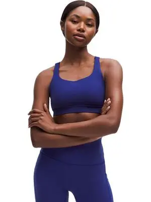 Lululemon Energy Bra Deep Sea Blue