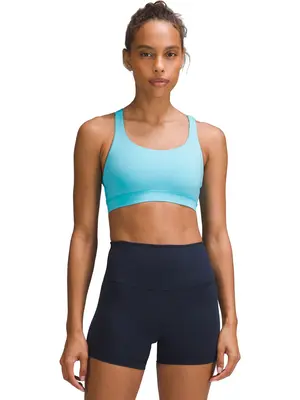 Lululemon Energy Bra Electric Turquoise