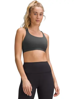 Lululemon Energy Bra Graphite Grey