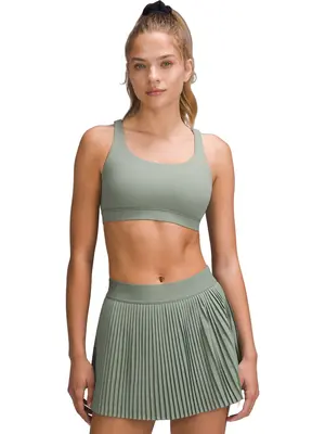 Lululemon Energy Bra Grey Eucalyptus