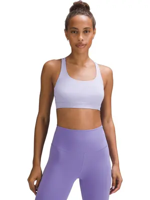 Lululemon Energy Bra Lilac Smoke