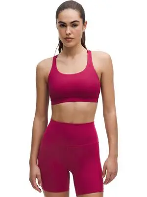 Lululemon Energy Bra Magenta Smoke
