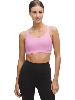 Lululemon Energy Bra Pink Frosting
