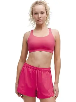 Lululemon Energy Bra Raspberry Coulis