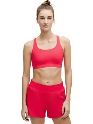Lululemon Energy Bra Red Glow