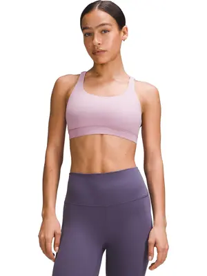 Lululemon Energy Bra Rose Blush
