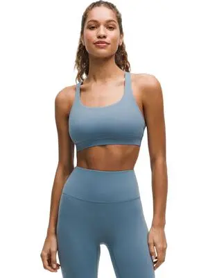 Lululemon Energy Bra Steel Blue