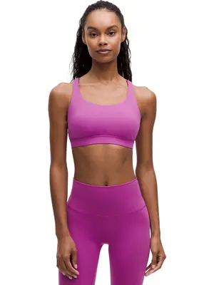 Lululemon Energy Bra Vivid Plum