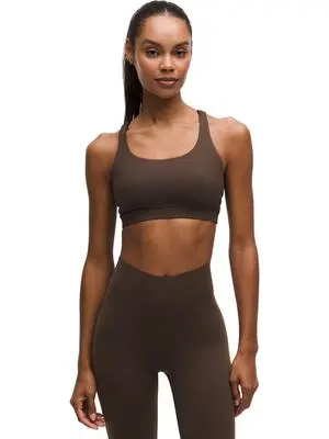 Lululemon Energy Bra Walnut Crunch