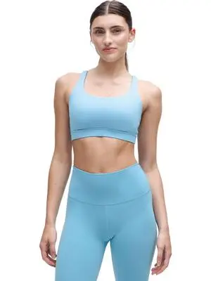 Lululemon Energy Bra Washed Blue