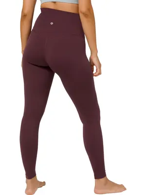 Lululemon Align™ Super-high-rise Pant 28 Burgundy