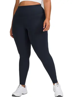 Lululemon Wunder Train High-rise Tight 28" Navy
