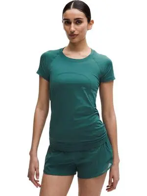 Lululemon Swiftly Tech Short-Sleeve Shirt 2.0 Deep Marina/deep Marina