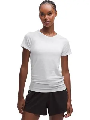 Lululemon Swiftly Tech Short-sleeve Shirt 2.0 - Diamond Drop White