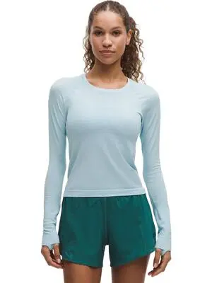Lululemon Swiftly Tech Long-Sleeve Shirt 2.0 Foam Cloud/foam Cloud
