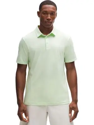 Lululemon Evolution Short-sleeve Polo Shirt Matcha Magic