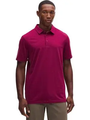Lululemon Evolution Short-sleeve Polo Shirt Raspberry Rave