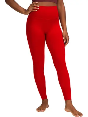 Lululemon Align™ High-Rise Pant 28" Dark Red
