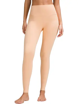 Lululemon Align™ High-Rise Pant 28" Peach Bellini
