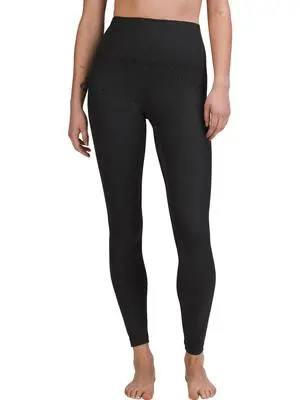 Lululemon Align™ High-Rise Pant 28" Ripple Emboss Black