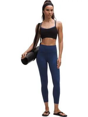 Lululemon Align™ High-Rise 25" Pant Flux Wordmark Blue