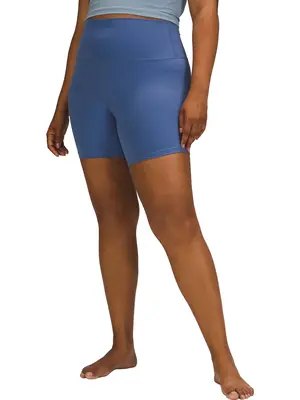 Lululemon Align™ High-Rise 6" Short Blue
