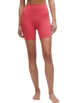 Lululemon Align™ High-Rise 6" Short Desert Red