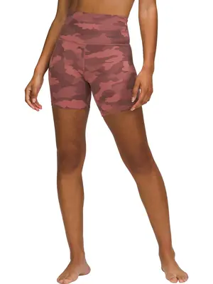 Lululemon Align™ High-Rise 6" Short Printed