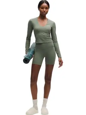 Lululemon Align™ High-rise Short - Willow Leaf