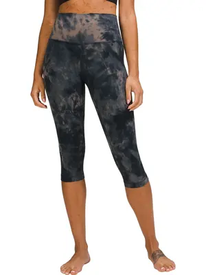 Lululemon Align High-Rise Cropped Leggings Navy