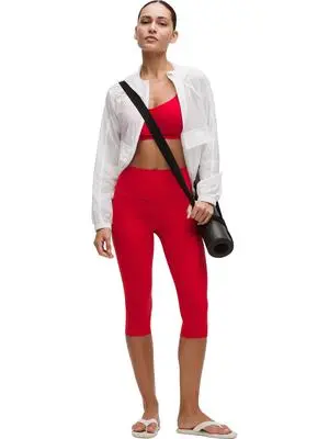 Lululemon Align High-rise Cropped Leggings - Oxford Red