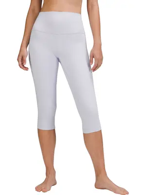 Lululemon Align High-Rise Cropped Leggings Pastel Blue
