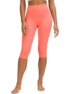 Lululemon Align High-Rise Cropped Leggings Raspberry Cream