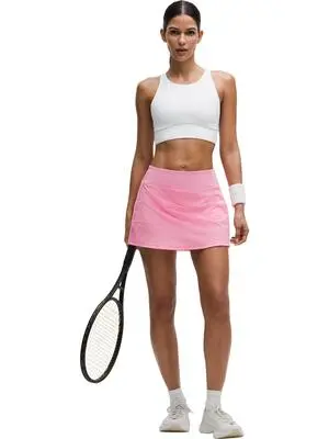 Lululemon Pace Rival Mid-Rise Skirt Candy Cloud