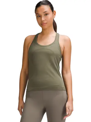 Lululemon Swiftly Tech Racerback Tank Top 2.0 Army Green/army Green