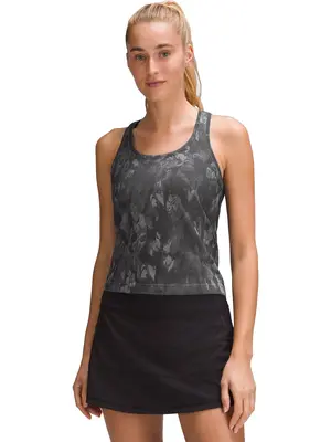 Lululemon Swiftly Tech Racerback Tank Top 2.0 Botanical Fragment Black/rhino Grey