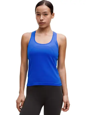 Lululemon Swiftly Tech Racerback Tank Top 2.0 Cerulean Blue/cerulean Blue