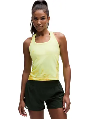 Lululemon Swiftly Tech Racerback Tank Top 2.0 Marble Dye Electric Lemon
