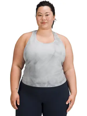 Lululemon Swiftly Tech Racerback Tank Top 2.0 Marble Dye Rhino Grey