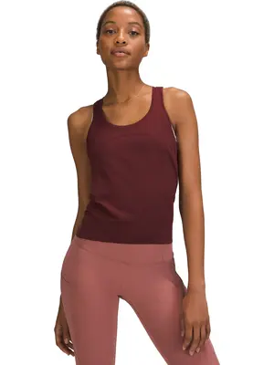 Lululemon Swiftly Tech Racerback Tank Top 2.0 Red Merlot/red Merlot