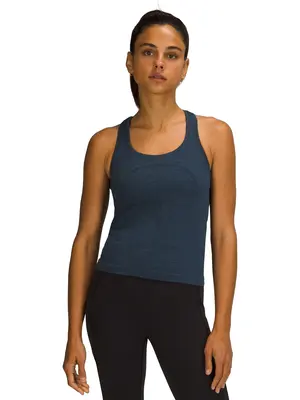 Lululemon Swiftly Tech Racerback Tank Top 2.0 True Navy/iron Blue