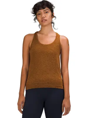 Lululemon Swiftly Tech Racerback Tank Top 2.0 Water Surface Copper Brown/bold Beige