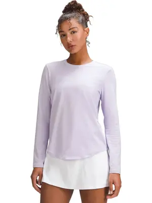 Lululemon Lululemon Love Long-Sleeve Shirt Lilac Ether