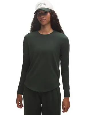 Lululemon Love Long-sleeve Shirt - Rainforest Green