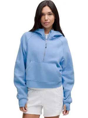 Lululemon Lululemon Scuba Oversized Half-Zip Hoodie Aero Blue