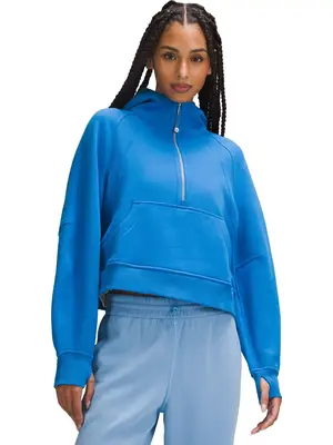 Lululemon Lululemon Scuba Oversized Half-Zip Hoodie Beaming Blue