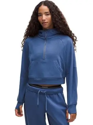 Lululemon Lululemon Scuba Oversized Half-Zip Hoodie Brilliant Blue